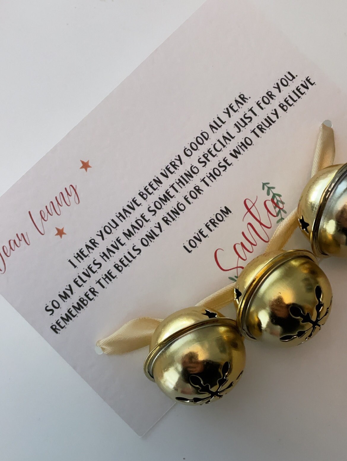 Santa Sleigh Bells - Etsy