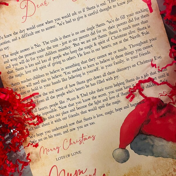 Santa Letter - Etsy