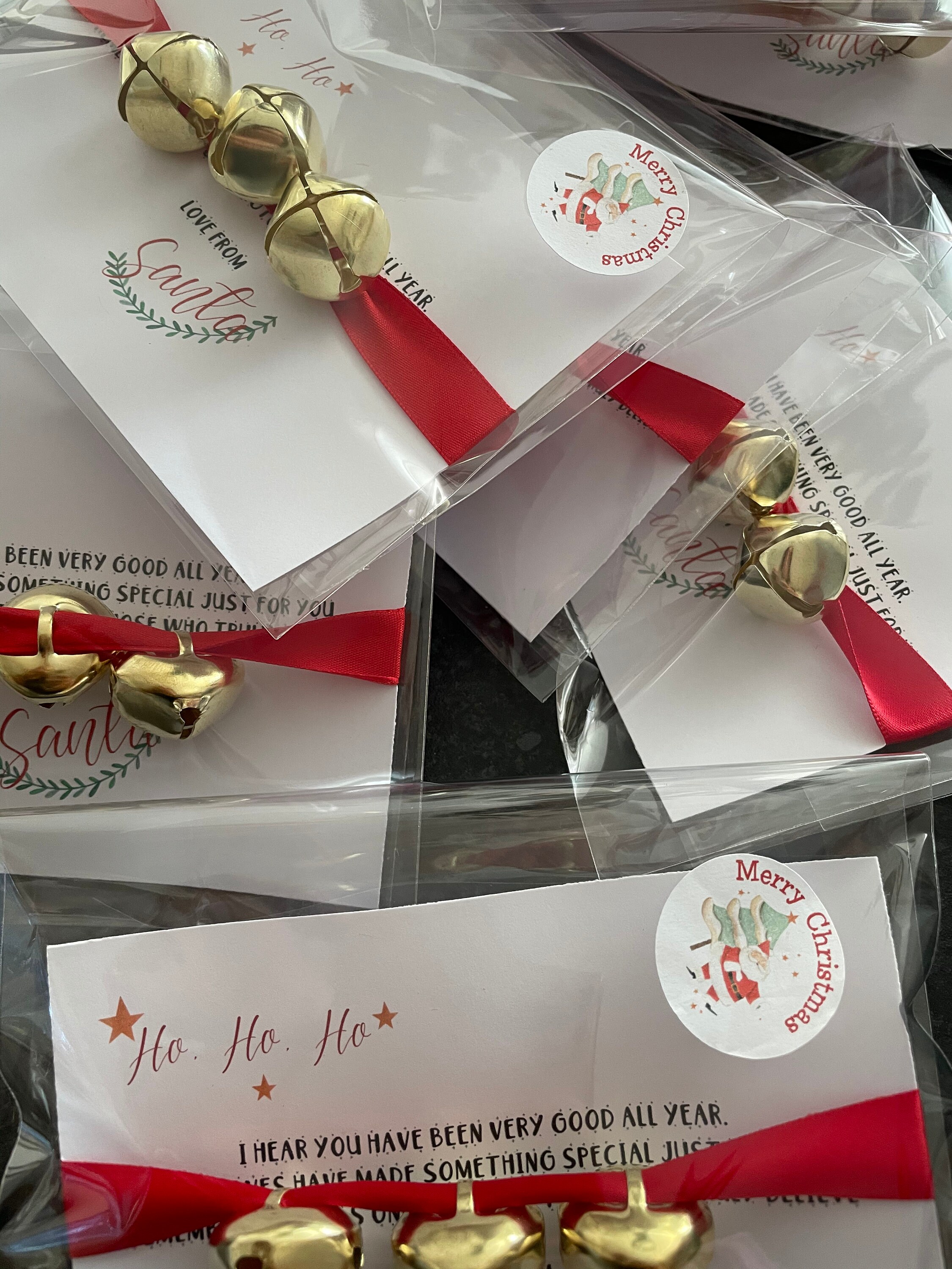 Santa Sleigh Bells - Etsy