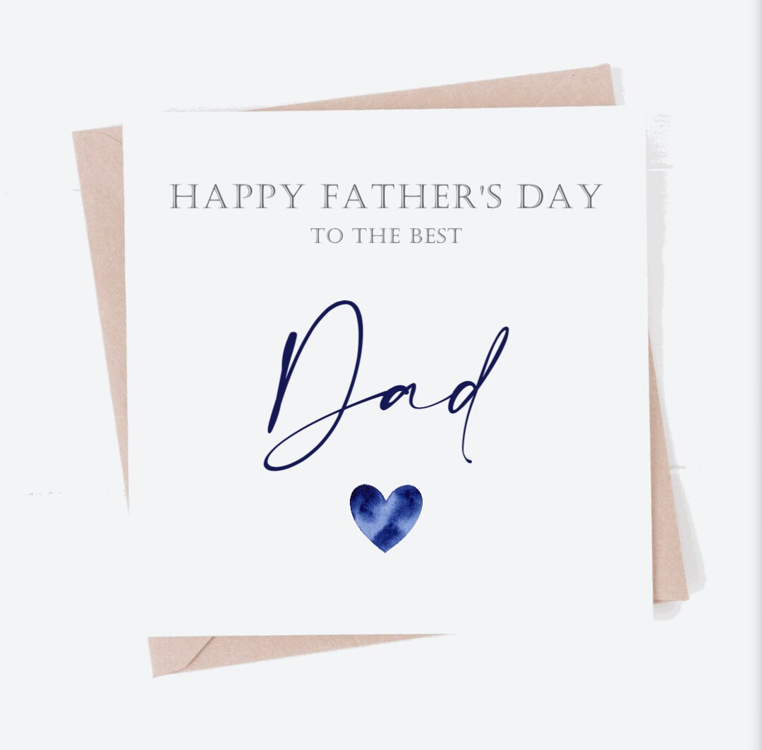 Personalised Fathers Day Card Grandad Fathers Day Card Card For