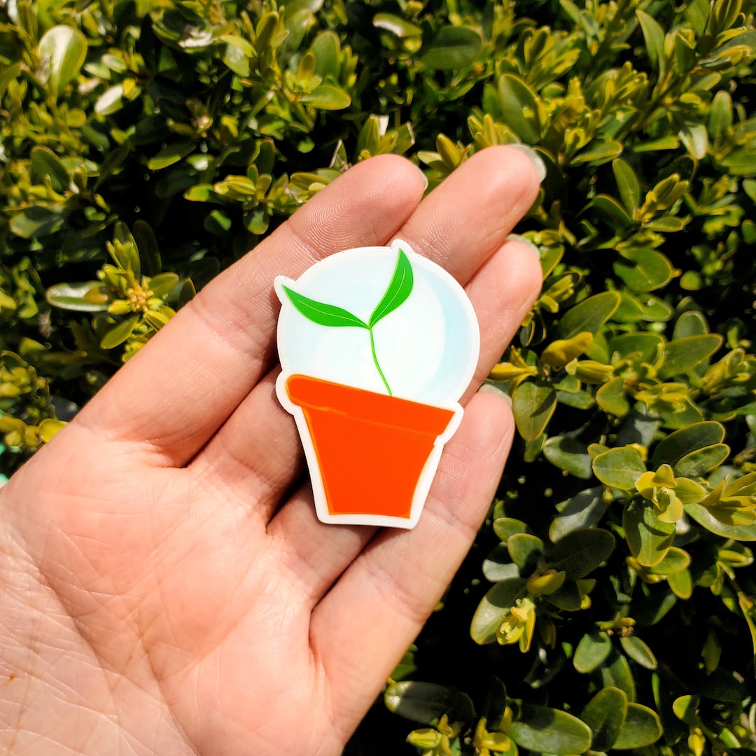 Cute Little Sprout Sticker Free Shipping Journal/planner Decor Water ...