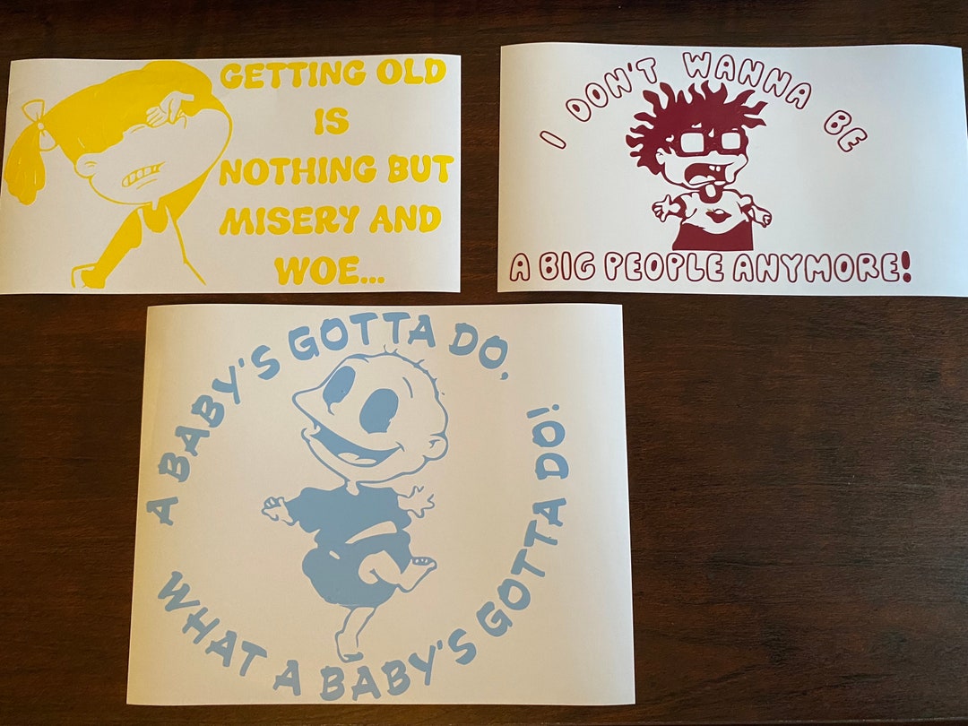 TV Show Decals Set of 3 - Etsy