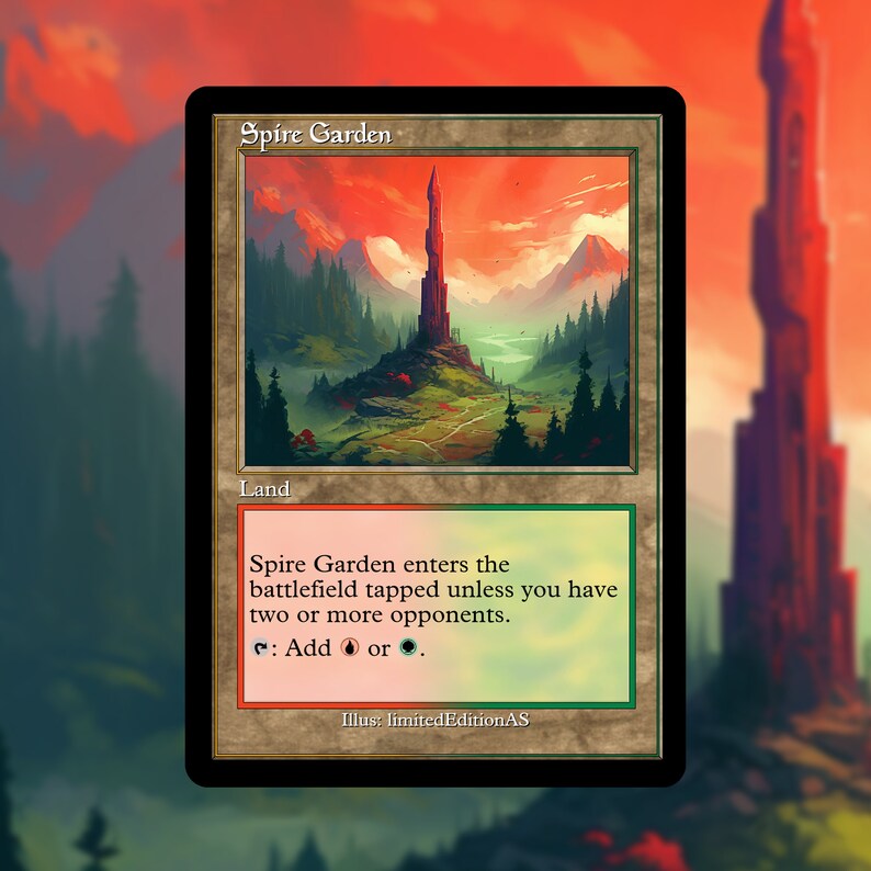 Bond Lands Mtg Proxy Mtg Custom Mtg Proxies Etsy