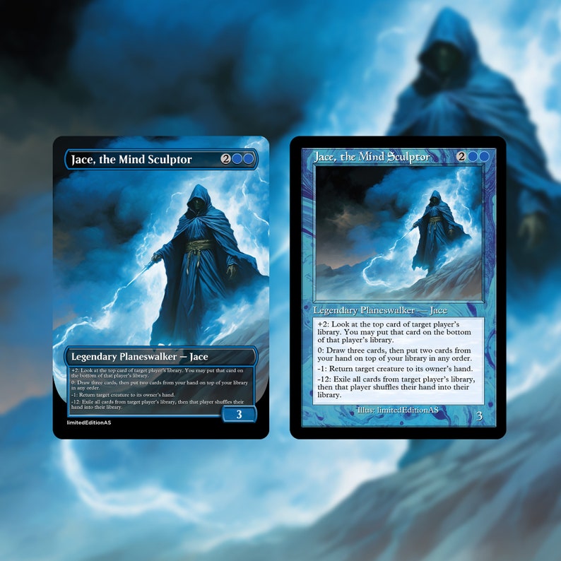 Blue Commander Staples Mtg Proxy Magic the Gathering MTG - Etsy