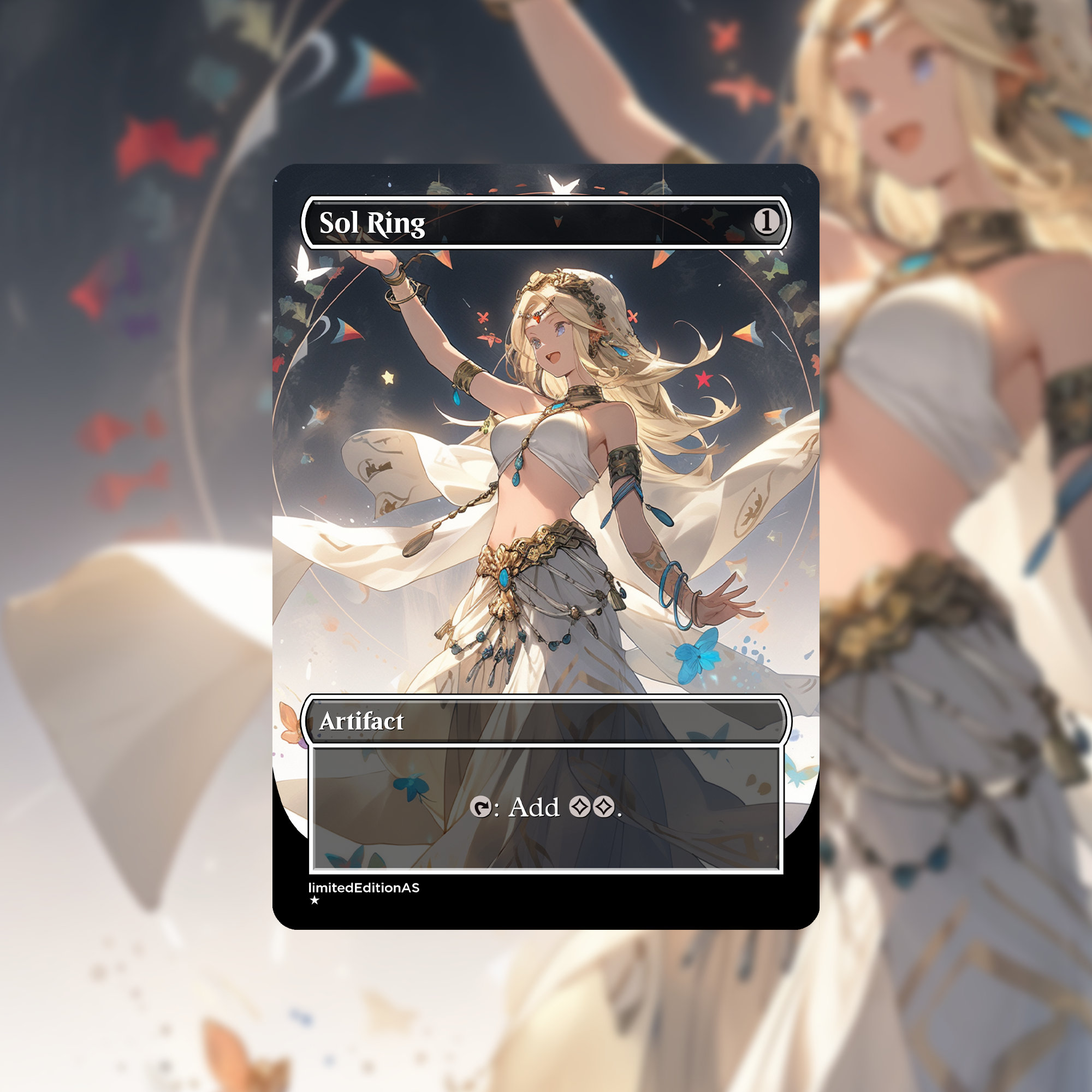 Sol Ring Anime Proxies Mtg Proxy Mtg Proxies Custom Art - Etsy