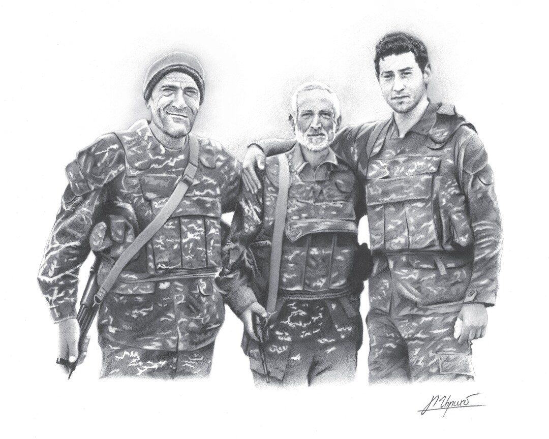 ARTSAKH Donation, Three Generations Armenian Soldiers (famous Photo ...