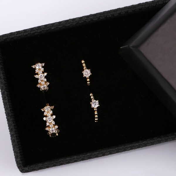 Small Multiple Earrings - Etsy