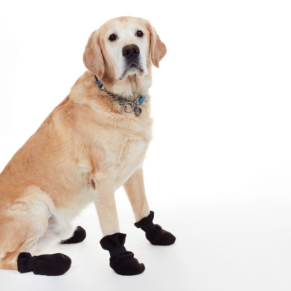 BLUE LARGE Mitts for Mutts Dog Boots Winter Boots for Dogs Rubber Soled Booties for Pets Booties for All Dogs Etsy