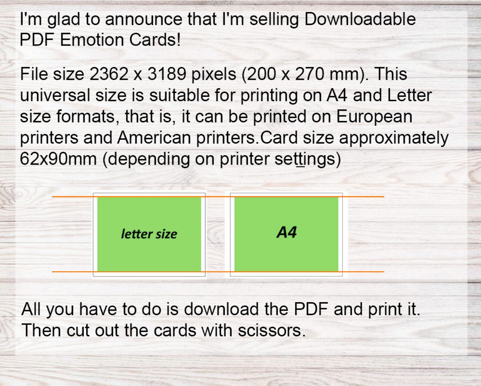 Printable Cards With Emotions, Watercolor Cards With Cute Kittens ...