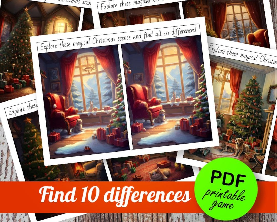 Find the Differences Download Game | Fun Activity for Children and ...