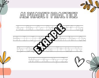 Cars - Alphabet Practice - Tracing, Preschool Alphabet Practice, I Can ...