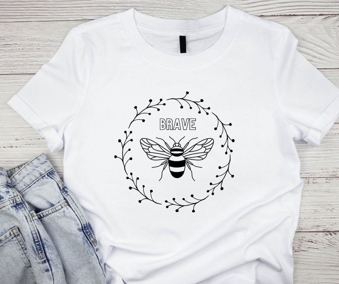 Brave Bee SVG Digital Download - Cricut/silhoette - Etsy