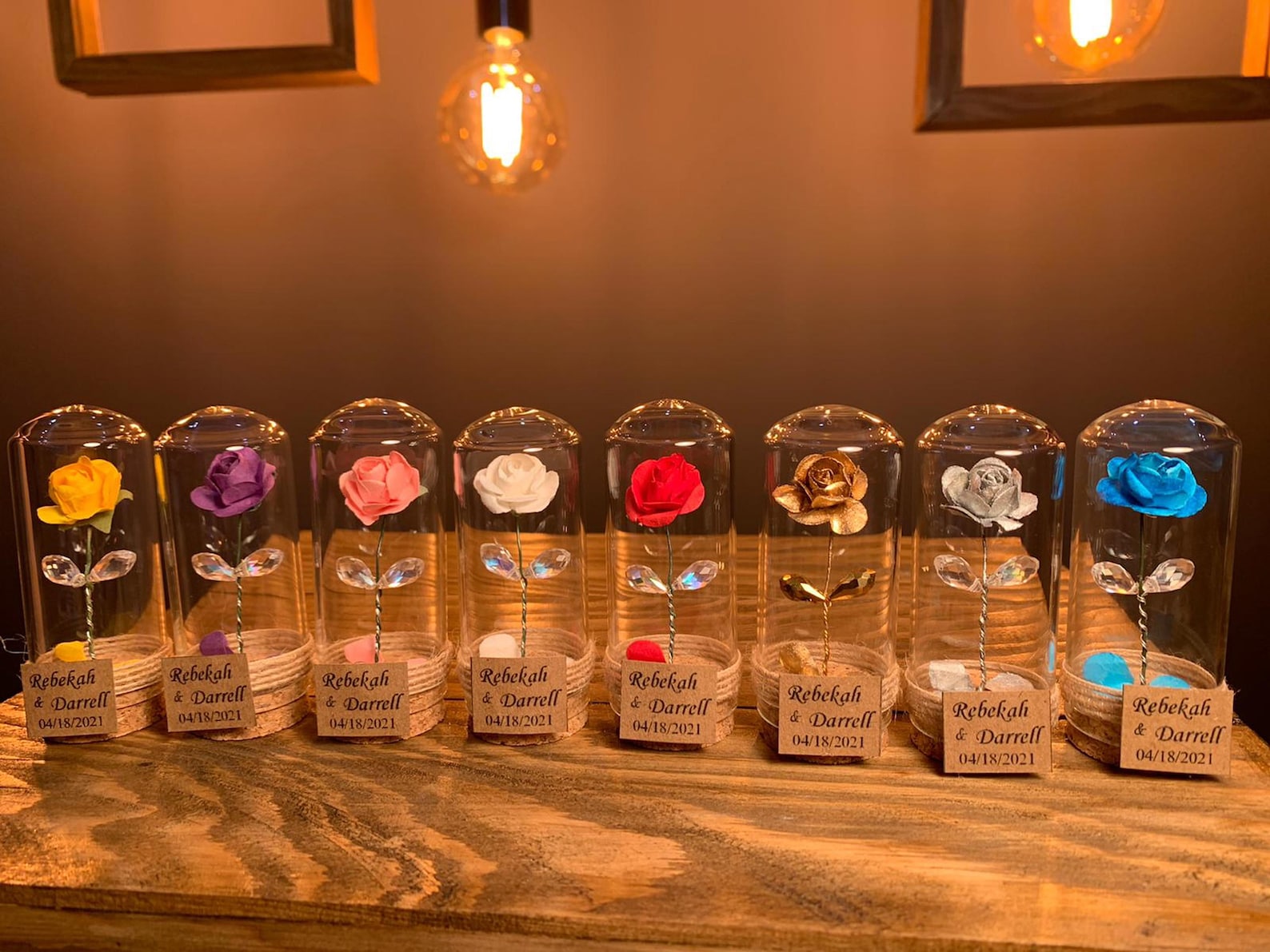 Red Rose Funeral Favors for Guests - Etsy