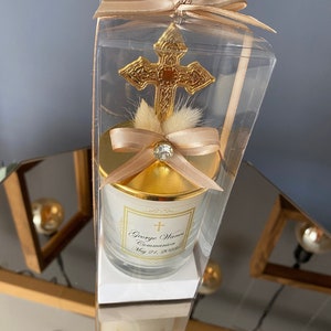 Personalized Wedding Favor Unique Cross Lid Wedding Favor Thank You ...