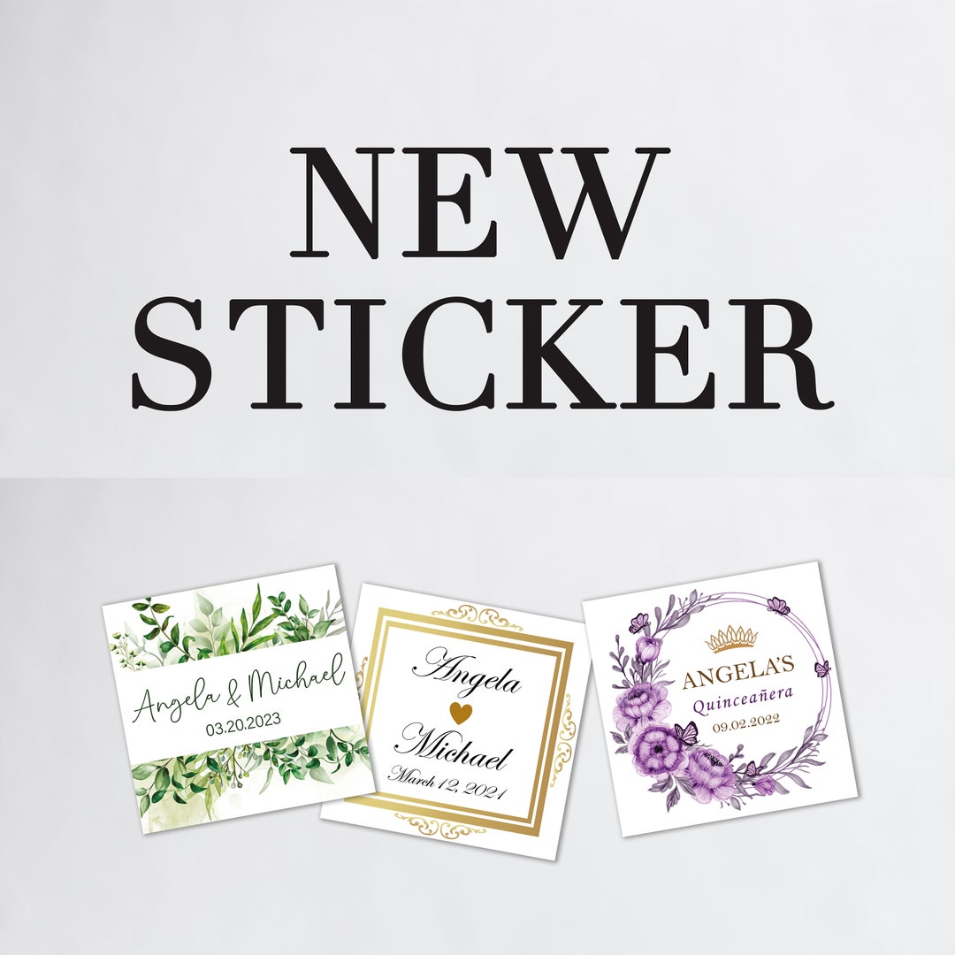 New Sticker - Etsy