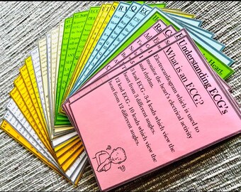 Paramedic Flash Cards - Etsy