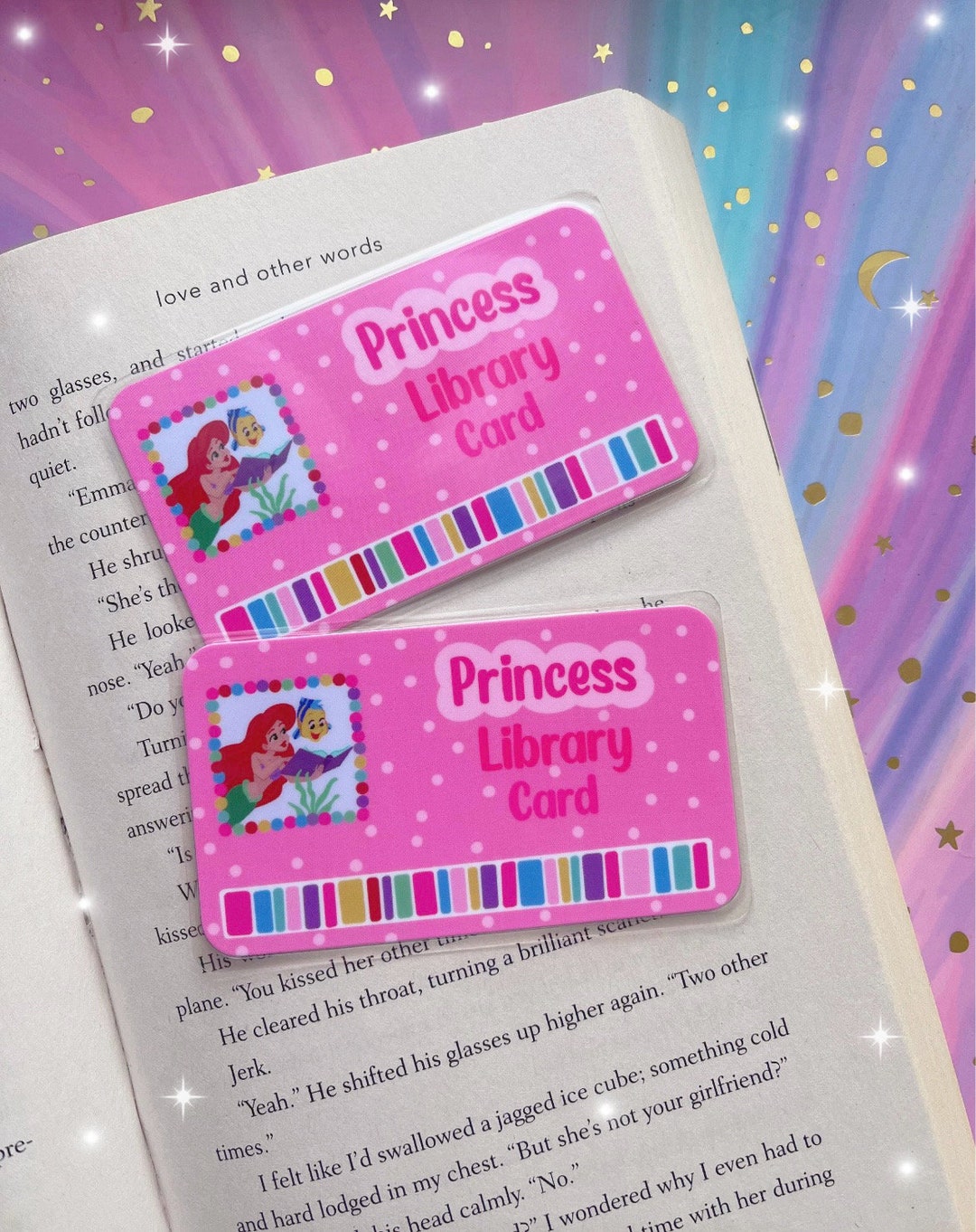 Library Card | Disney Princess| Disney Bookmarks | Bookmarks | Book ...