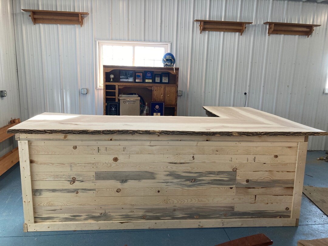 Live Edge Bar - Etsy