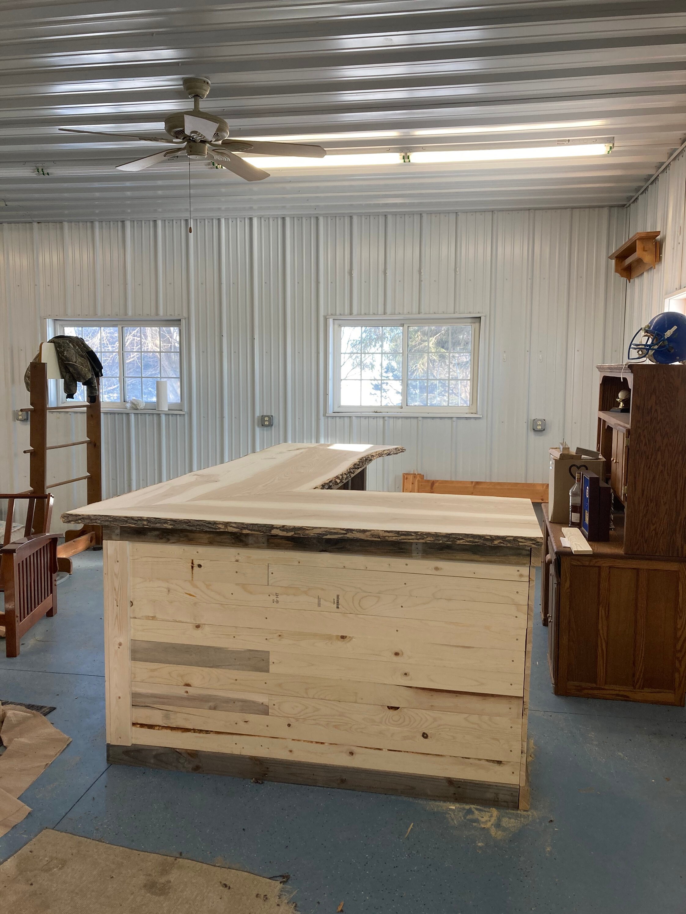 Live Edge Bar - Etsy