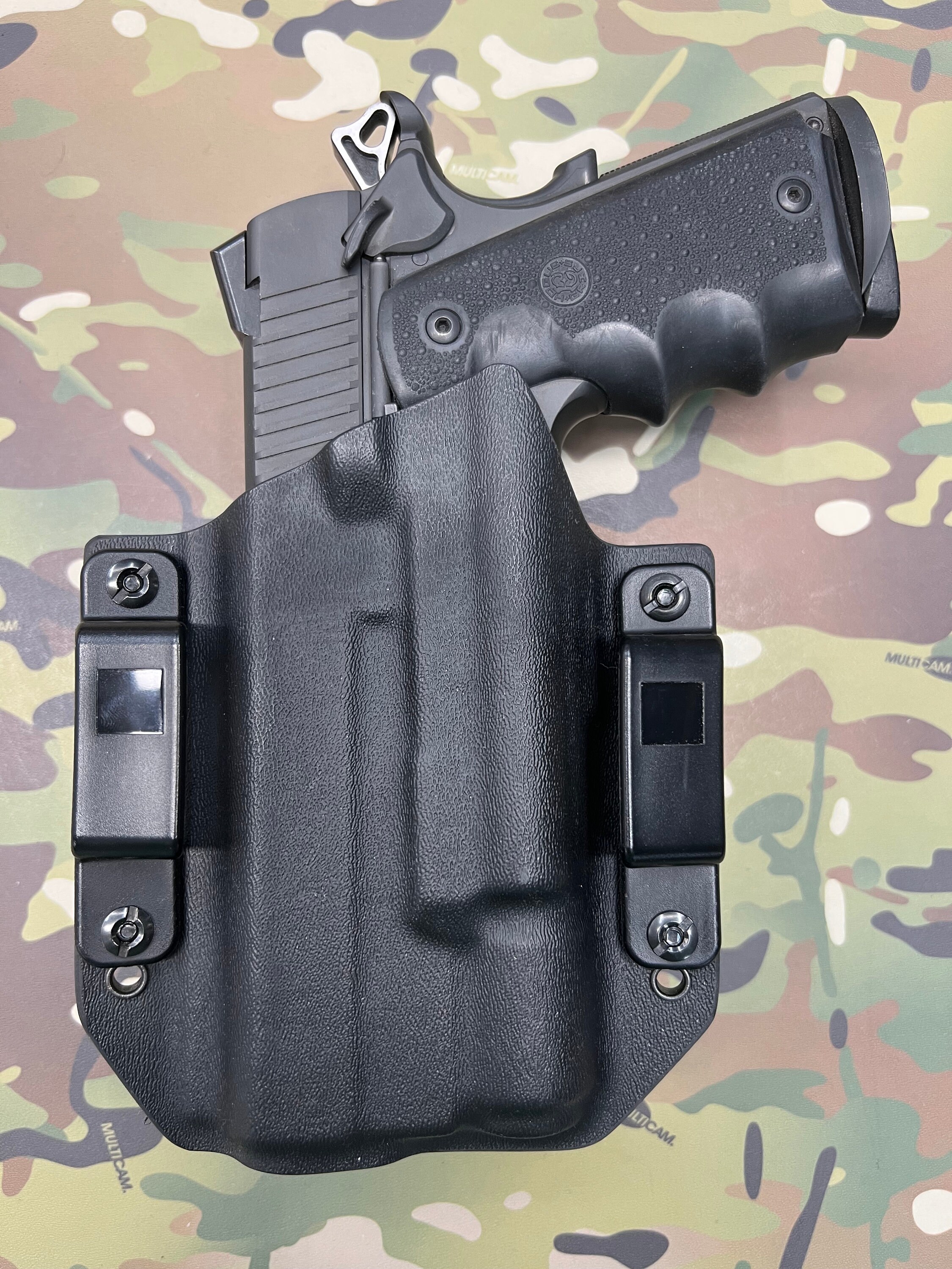 Black Kydex Holster for Springfield Prodigy DS 4.25 Surefire X300 Ultra ...