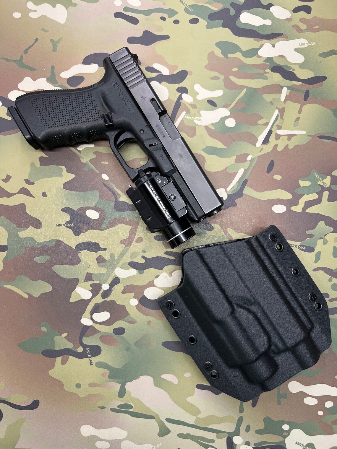 Black Kydex Holster for Glock 20 21 Streamlight TLR-2 TLR-2 - Etsy