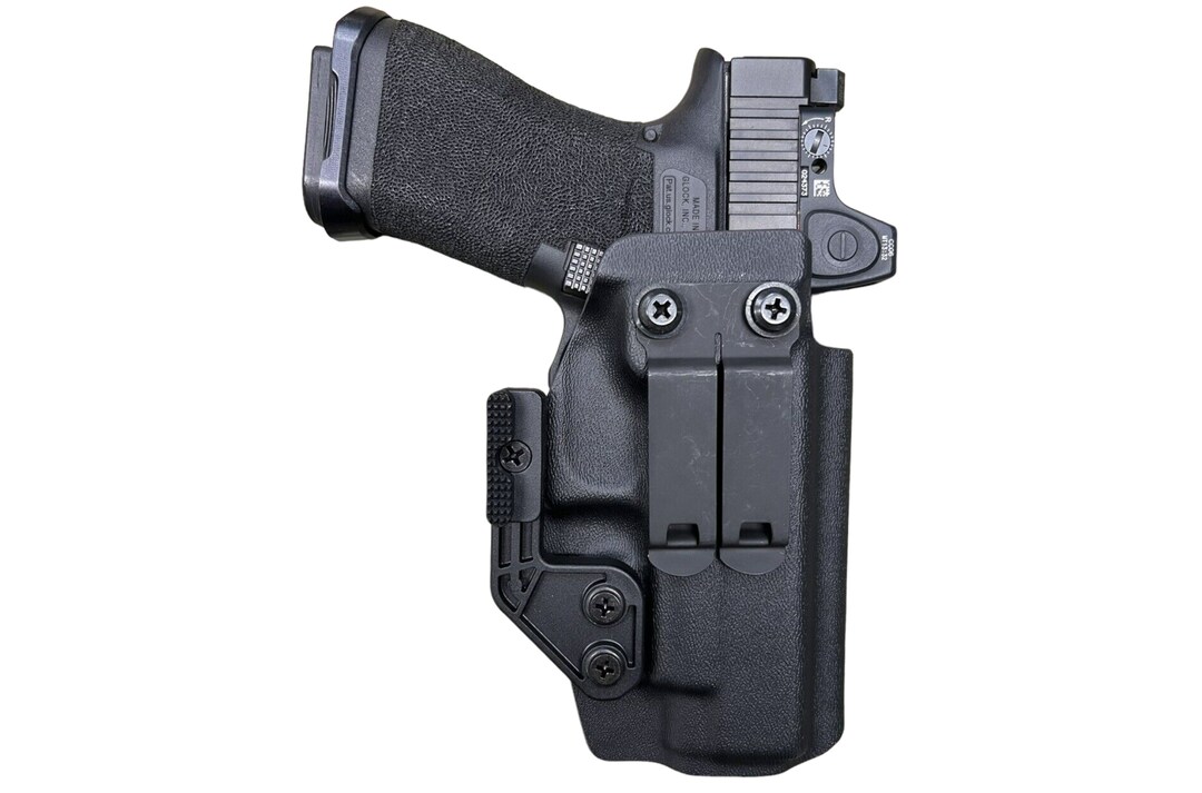 Black Kydex IWB Claw Holster for Glock 43x MOS W/ PMM Comp - Etsy
