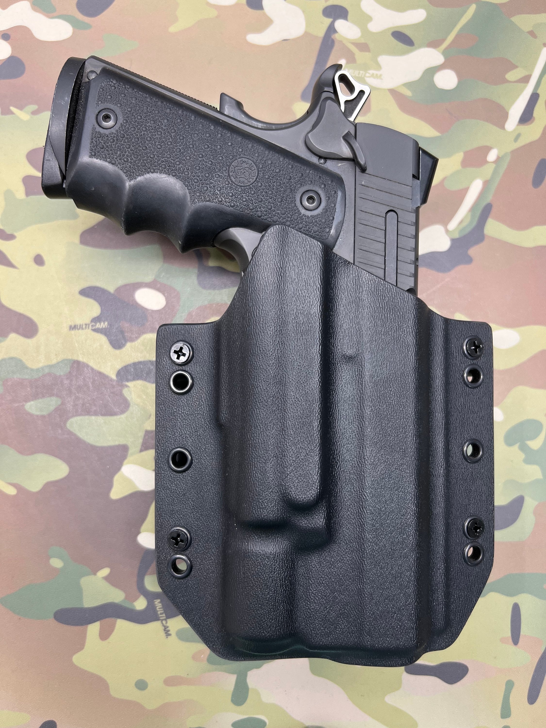 Black Kydex Holster for Springfield Prodigy DS 4.25 Surefire X300 Ultra ...