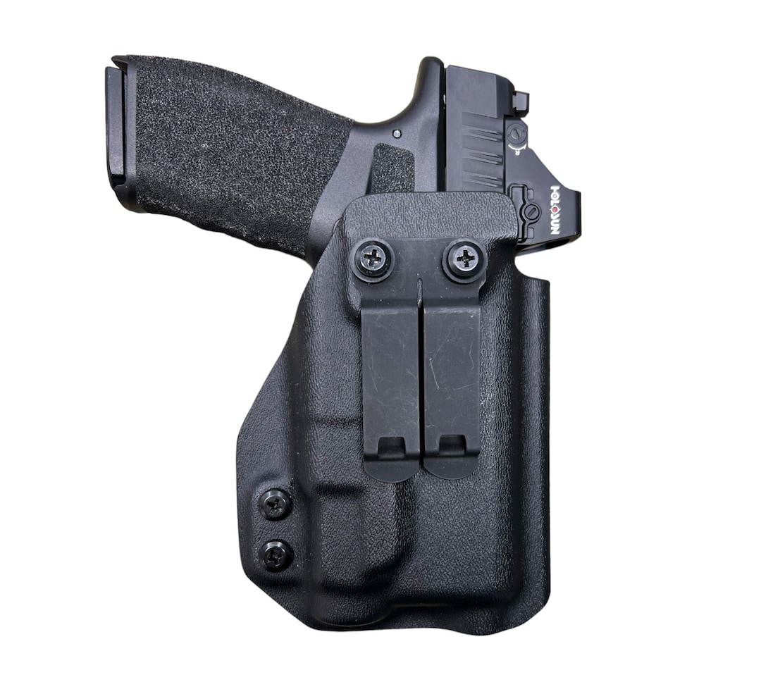 Black Kydex IWB Holster for Springfield Hellcat PRO Streamlight TLR-7 ...