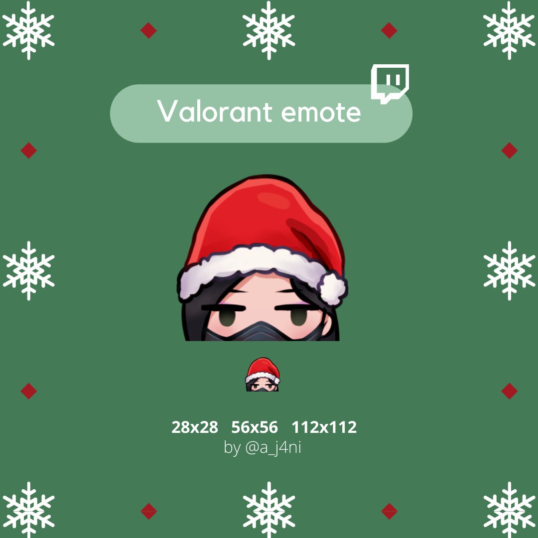 Viper Santa Hat Christmas, Valorant Emote (digital Download) - Etsy