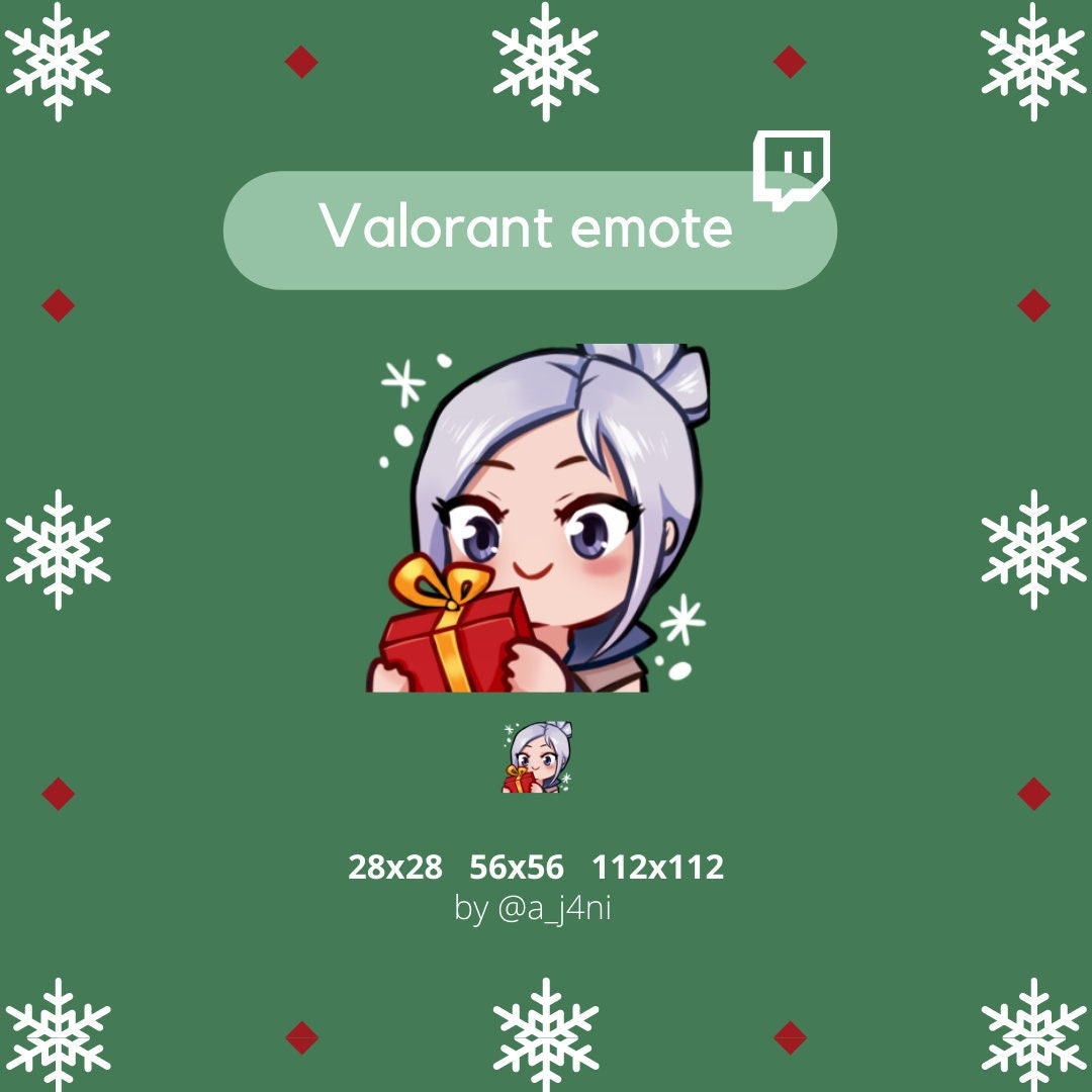 Jett Christmas Gift Funny Cute Kawaii Surprised Winter Snow Single ...