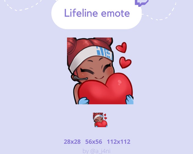 Lifeline Hug Love Heart Sweet Cute Kawaii Laugh Giggle Single Apex ...