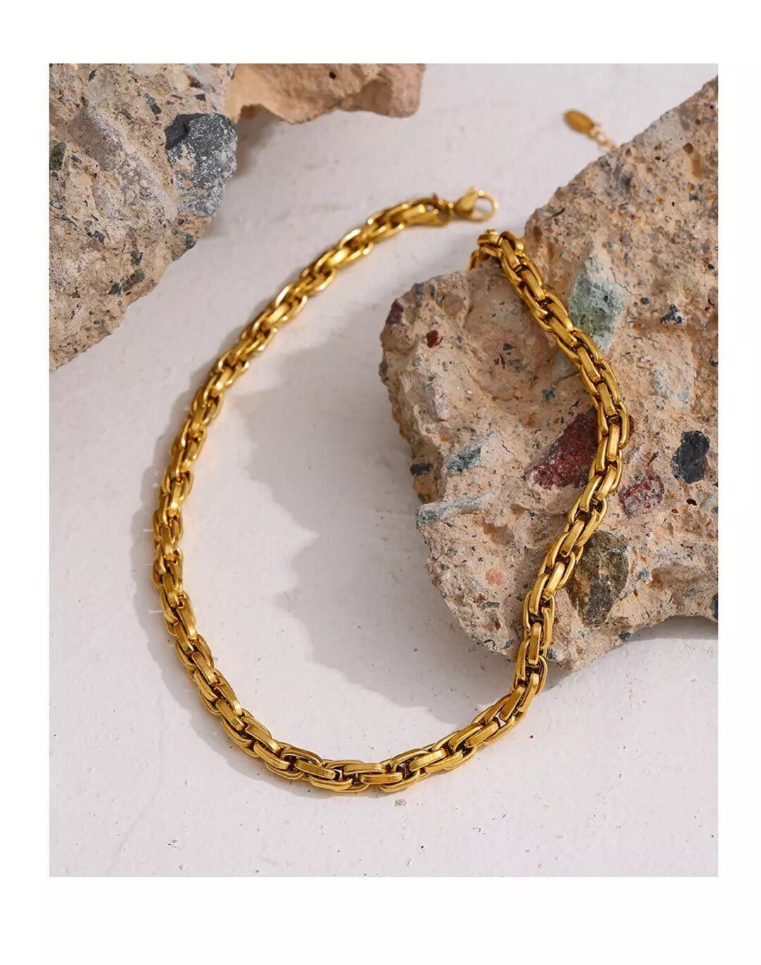Rope Gold Chain Layer Chain Minimalistic Chain - Etsy