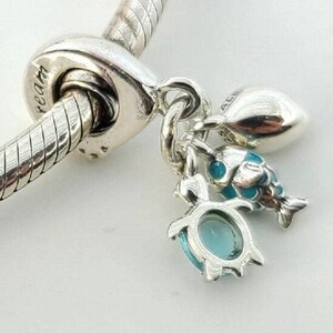 Pandora, Bracelet Charms, Beads, Pendants / New / S925 Sterling Silver / Silver Fish, Sea Turtle ...