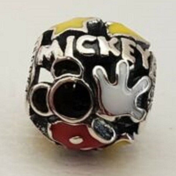 Pandora Mickey and Minnie Charms - Etsy