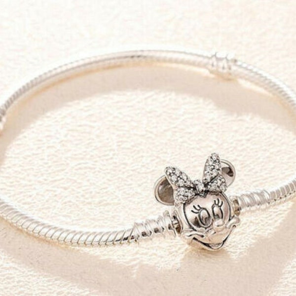 Genuine Pandora Minnie Mouse Bracelet - Etsy