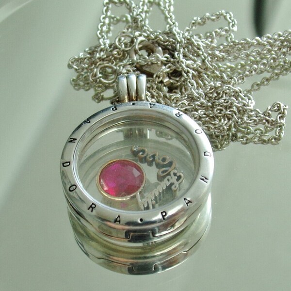 Round Floating Locket - Etsy
