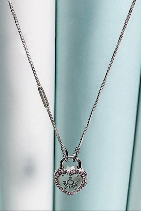 Lock your promise necklace pandora store