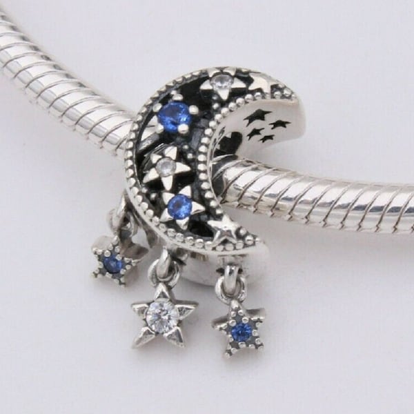 Pandora Moon and Star Bracelet - Etsy