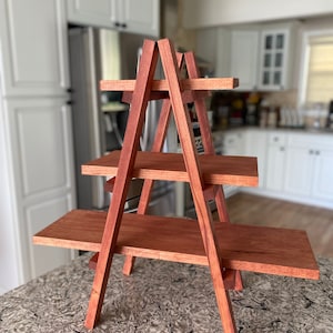 Wooden Dessert Ladder - Cupcake Stand Tower - Appetizer Tower - Etsy
