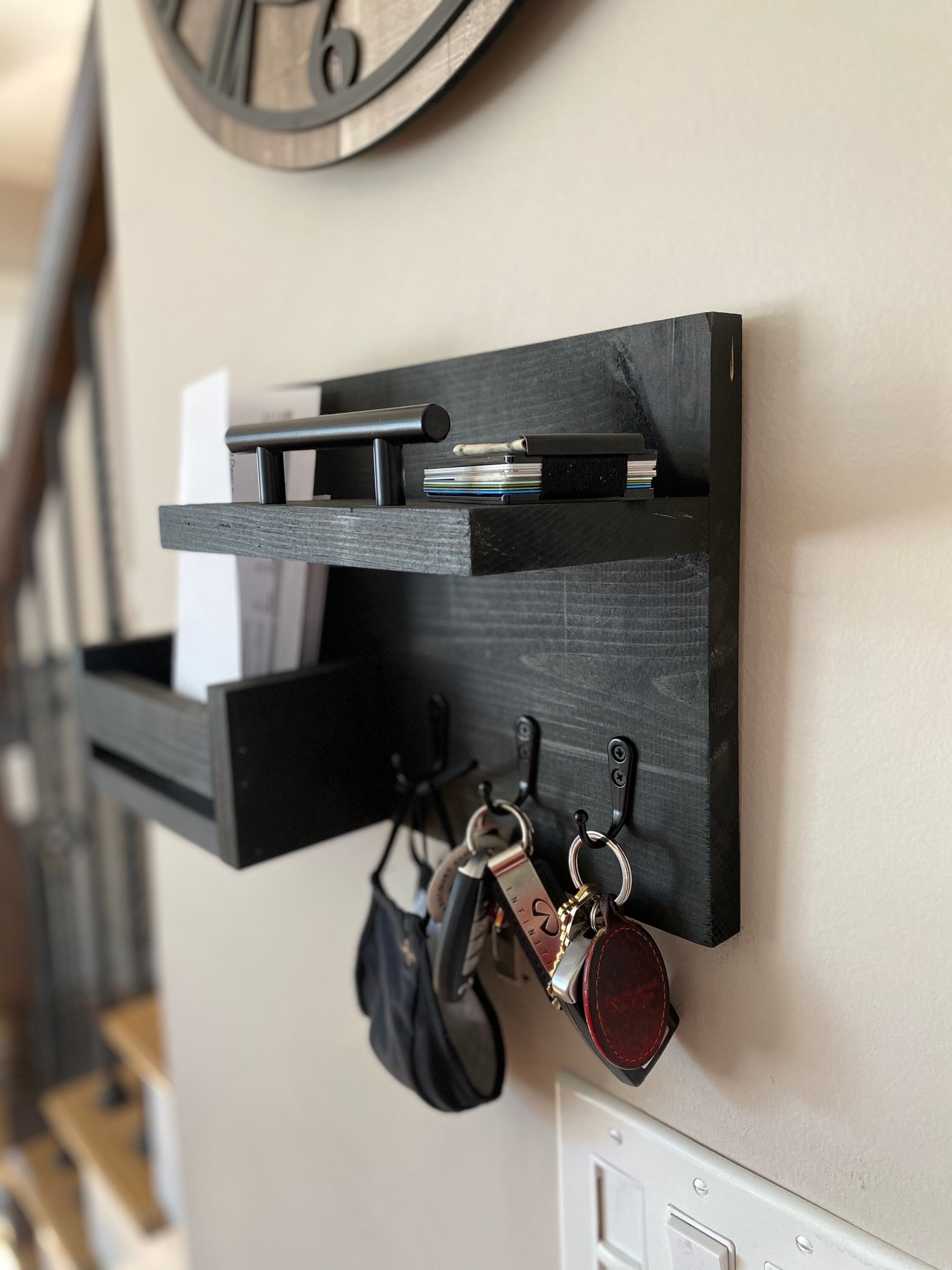 Entryway Key and Mail Organizer | Etsy