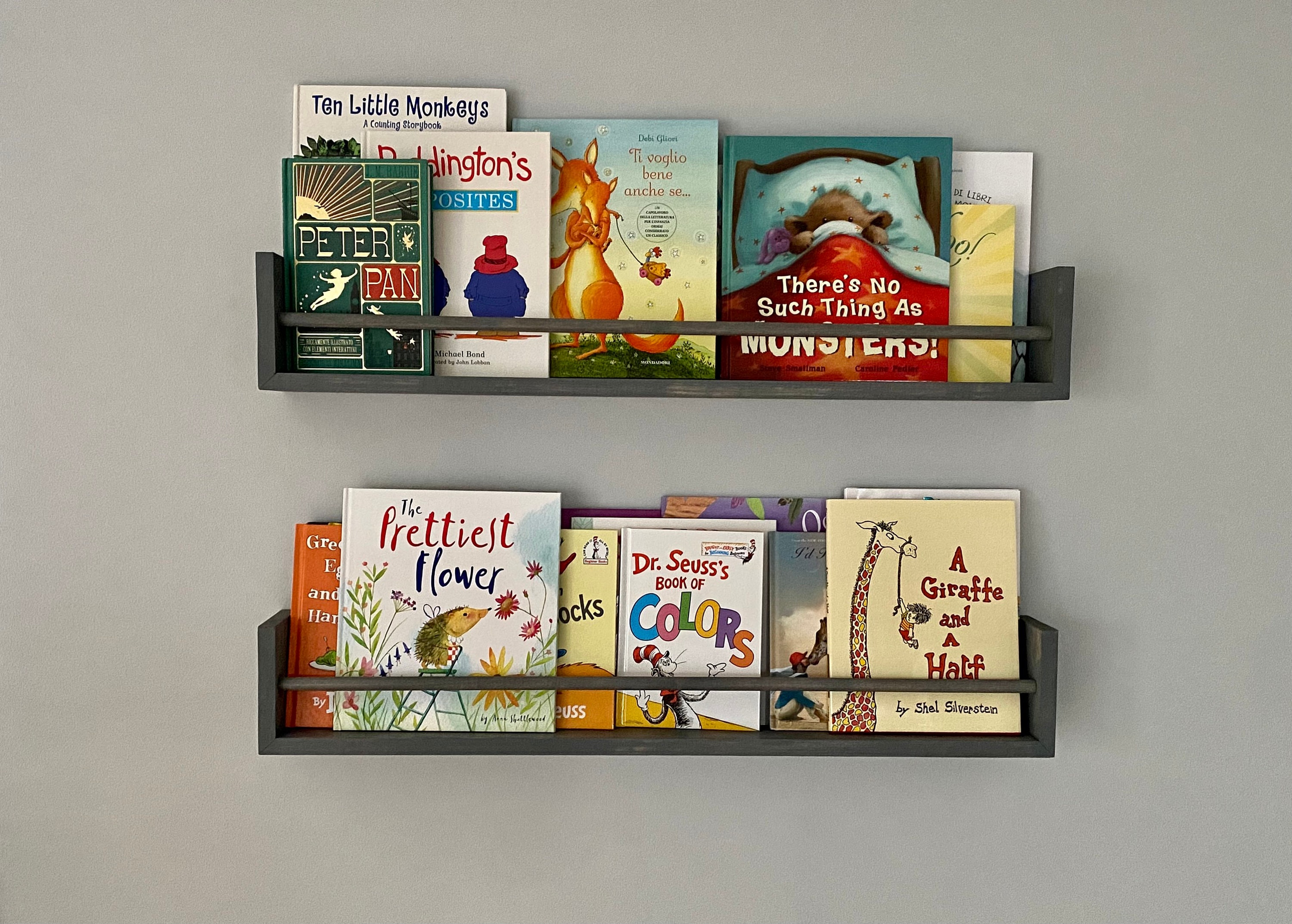 Floating Wooden Book Shelf - Etsy