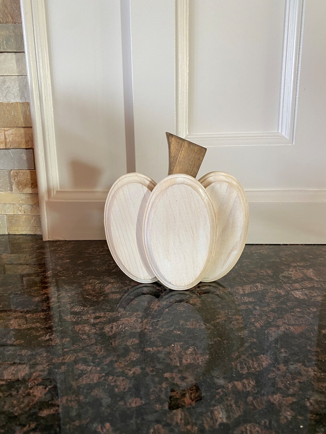 Wooden Pumpkins Rustic Fall Decor Decorative Wooden - Etsy