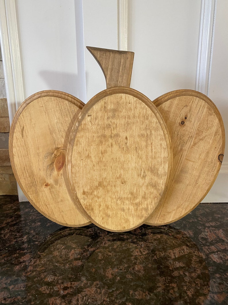 Wooden Pumpkins Rustic Fall Decor Decorative Wooden - Etsy