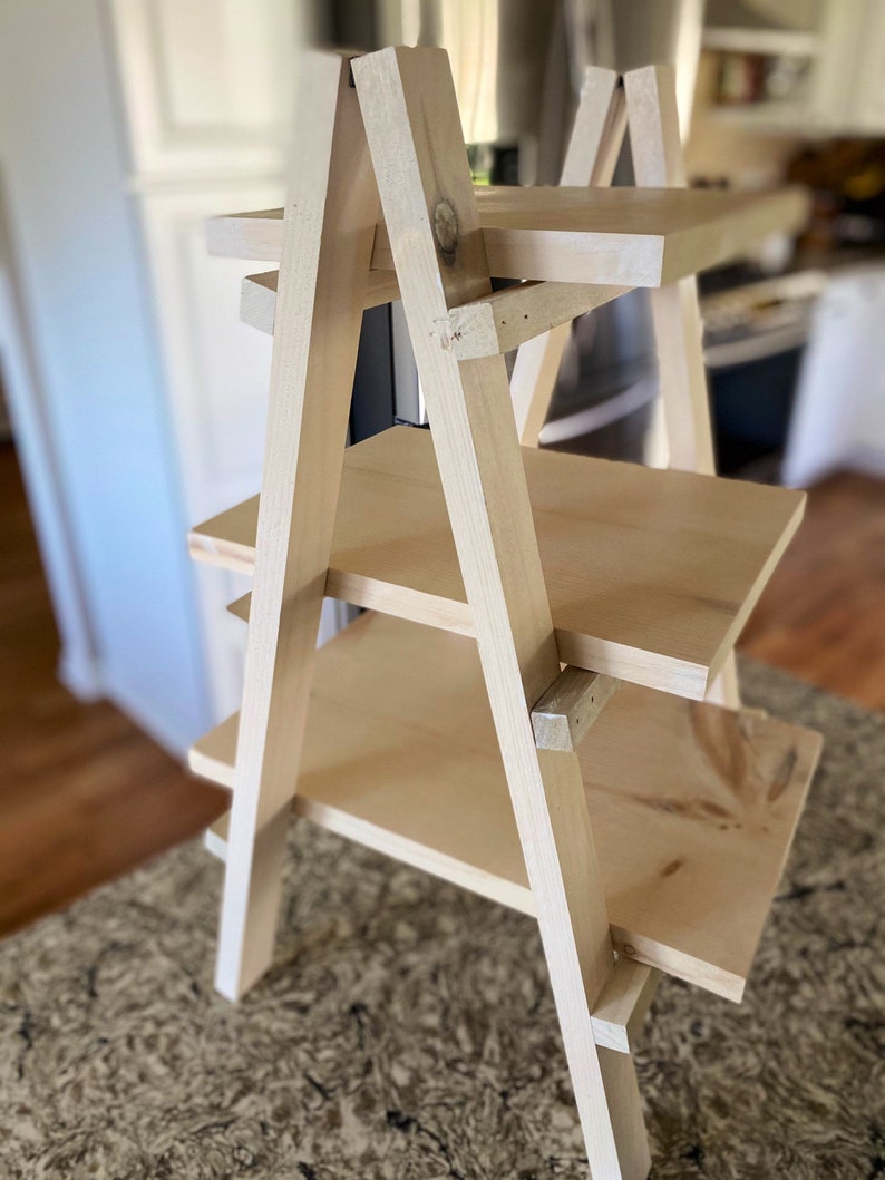 Wooden Dessert Ladder - Cupcake Stand Tower - Appetizer Tower - Etsy