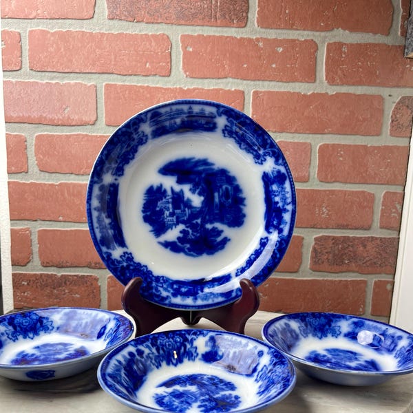 Flow Blue China - Etsy