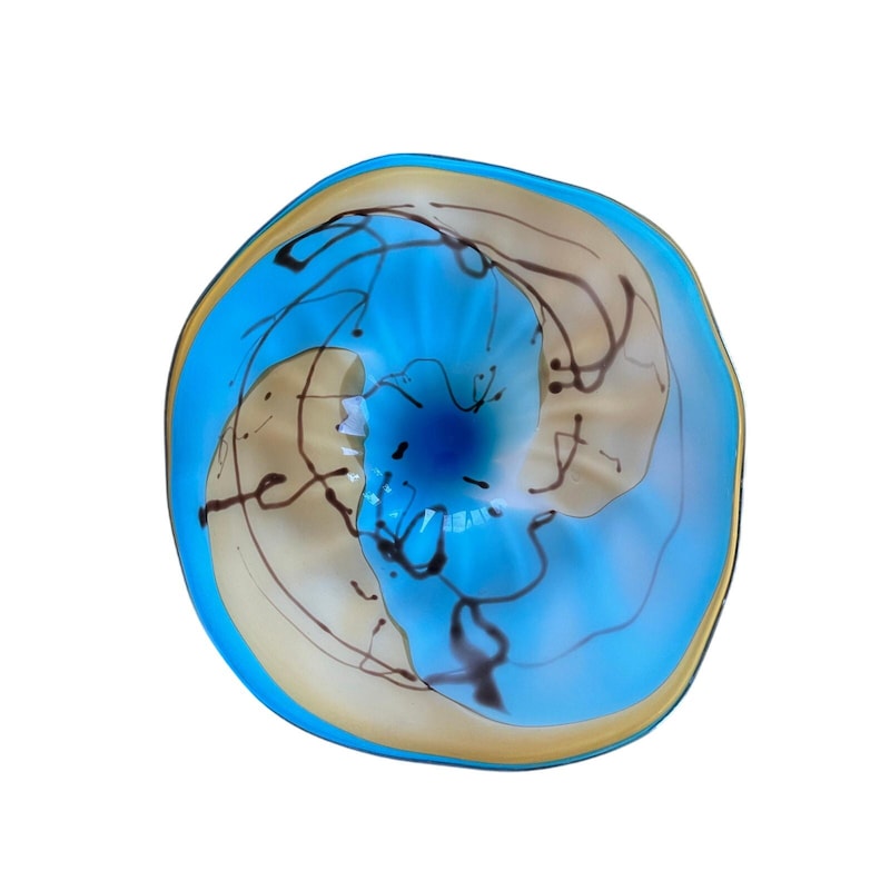 Large Studio Glass Bowl - Etsy