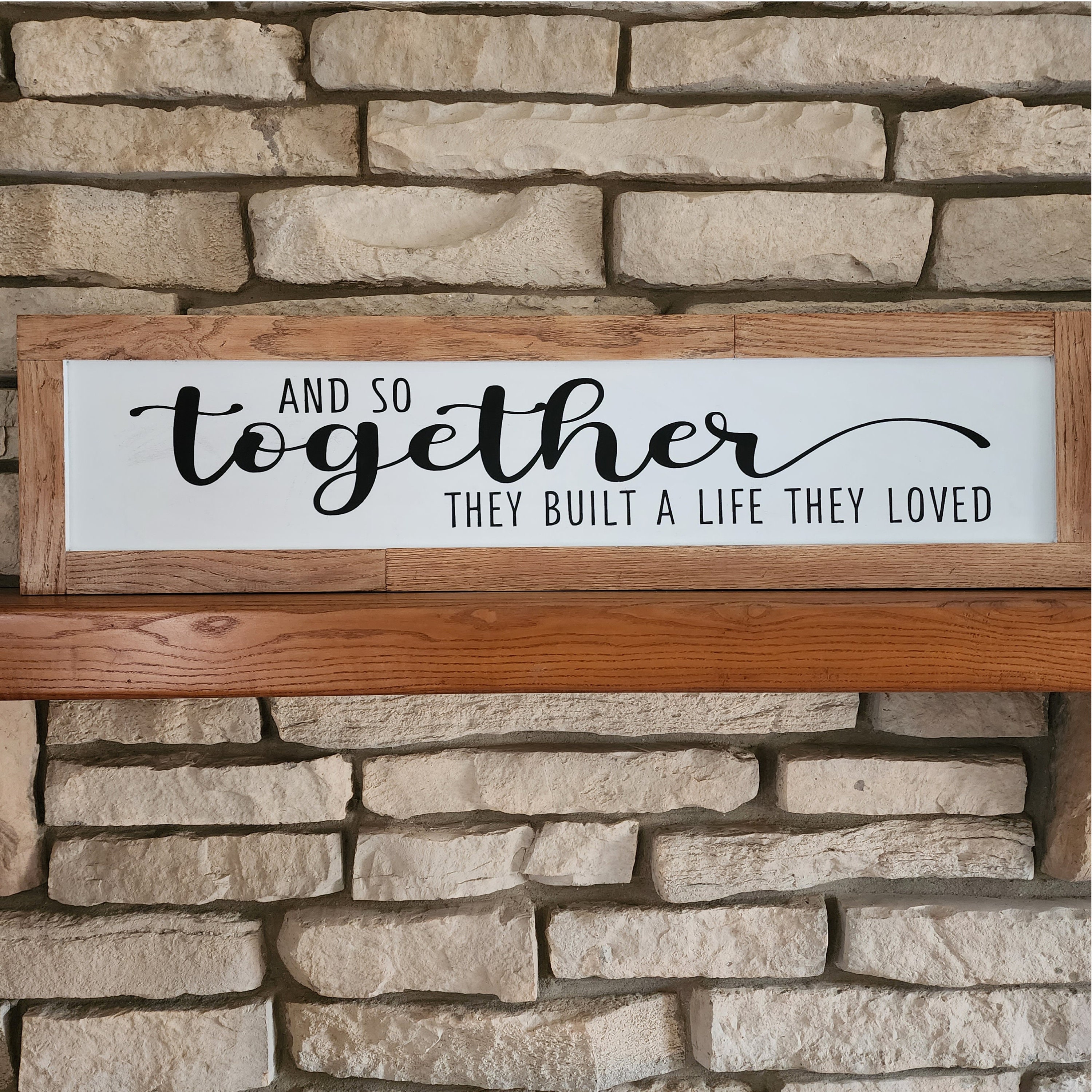 Together We Built a Life We Loved SVG PNG for Farmhouse - Etsy