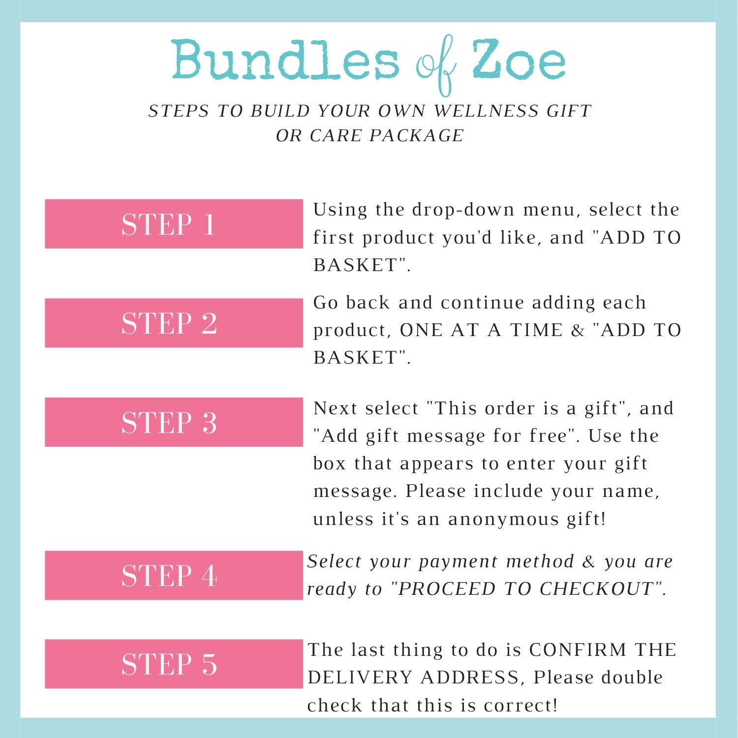 Build Your Own Care Package for Her Create Your Own Self Care - Etsy