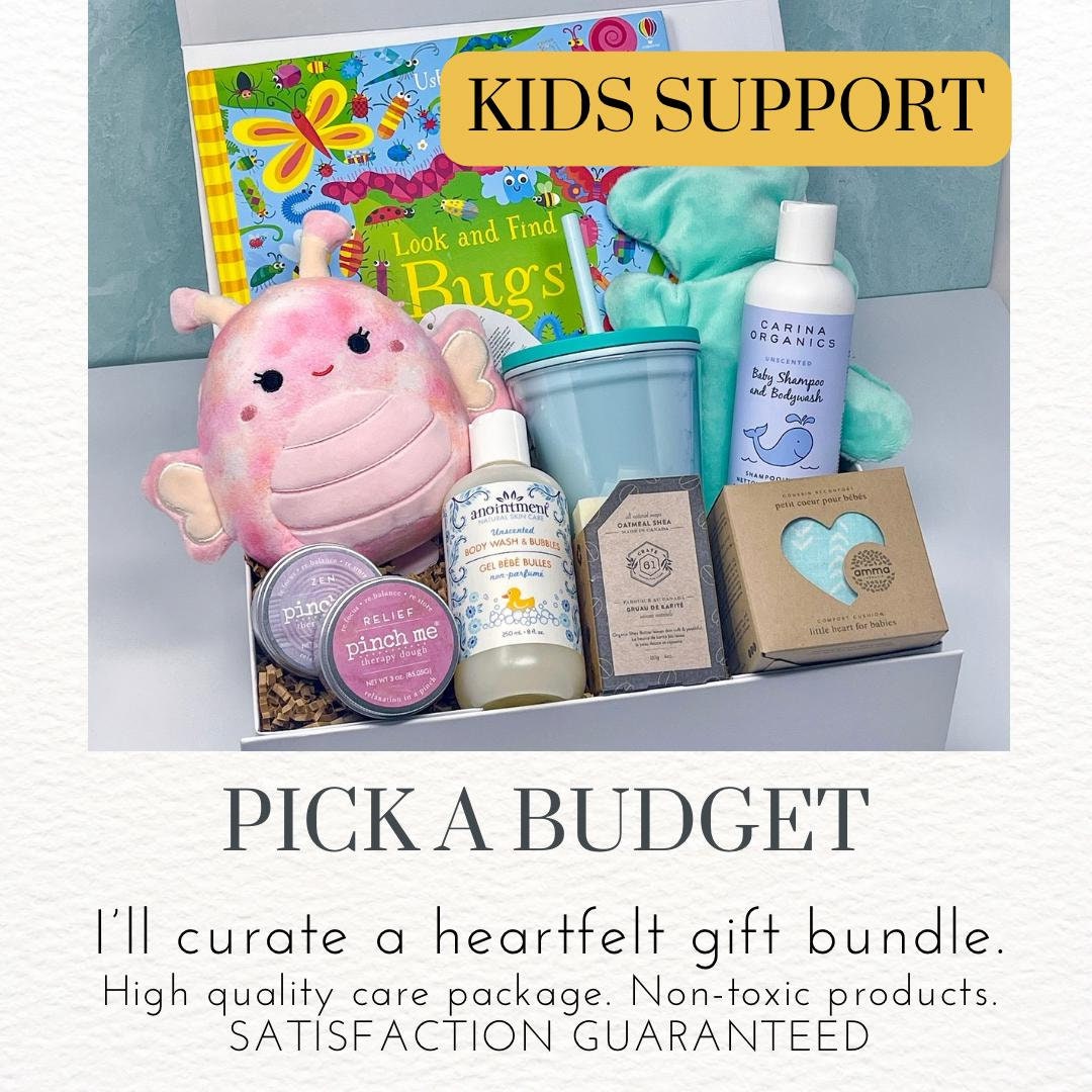Personalized Kids Gift Bundle: Curated Comfort & Support - Etsy