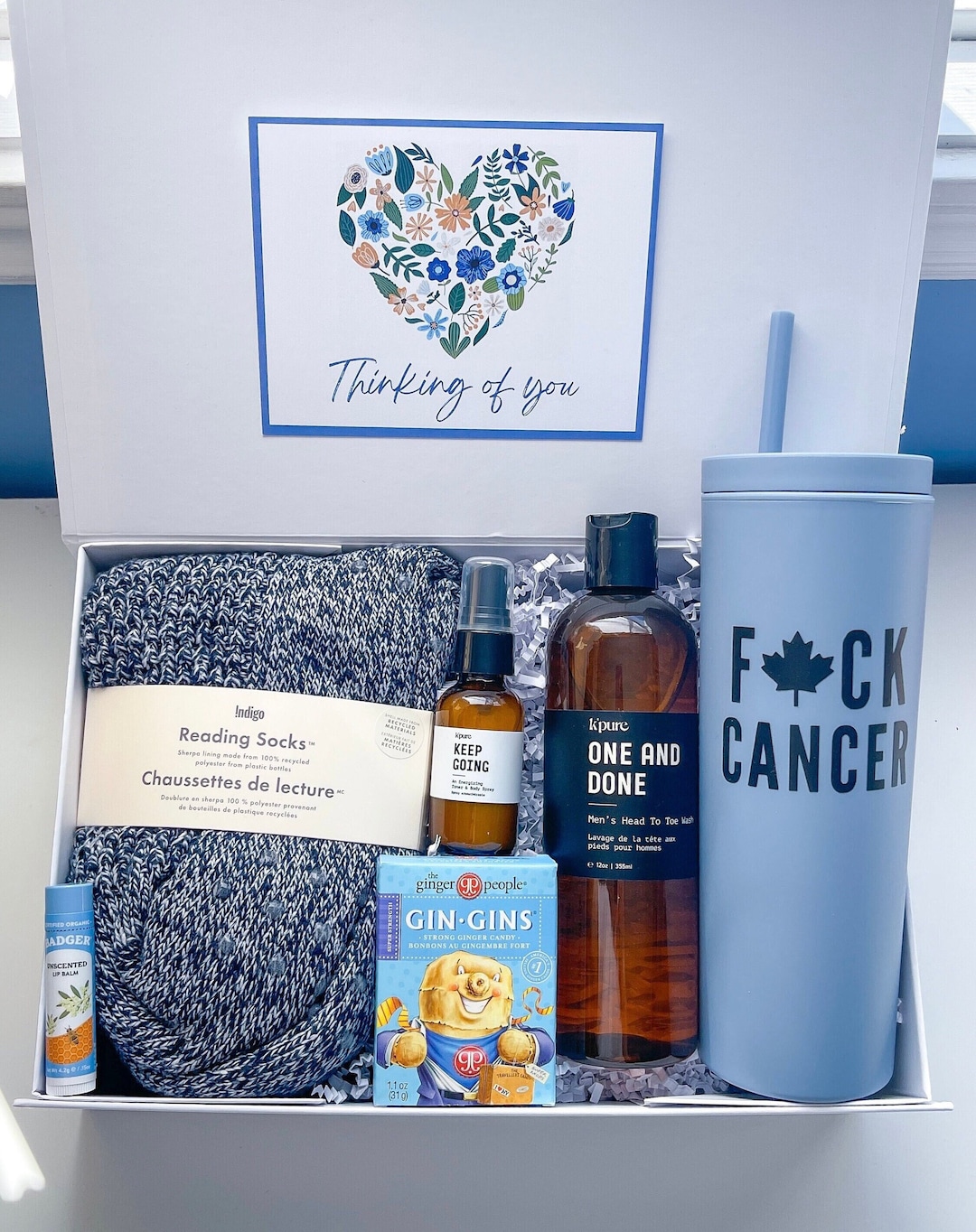 Cancer Support Gift Chemo Care Package Unscented Cancer Treatment Gift ...